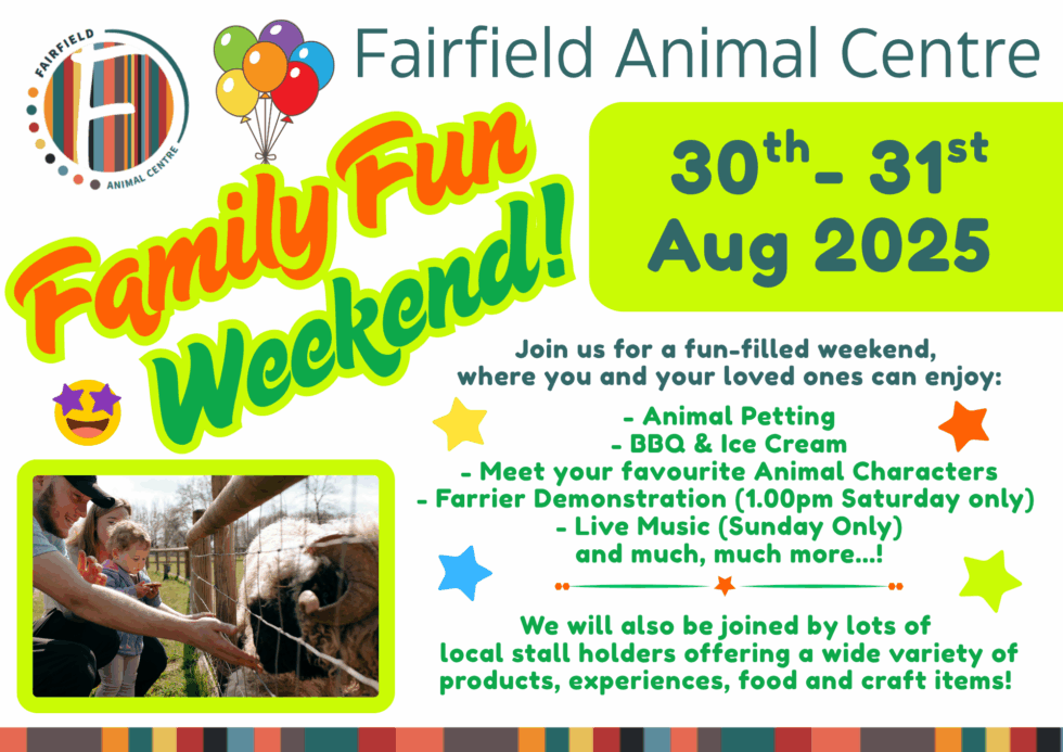 Family Fun Weekend! - Fairfield Animal Centre